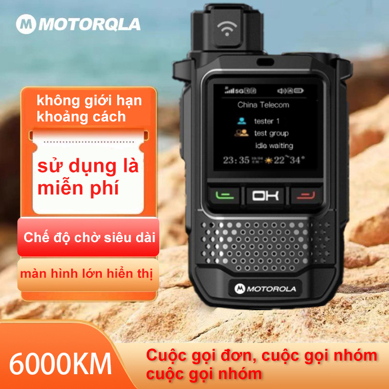 Bộ đàm Motorola R650 Không giới hạn khoảng cách Liên lạc nội bộ Thời ...