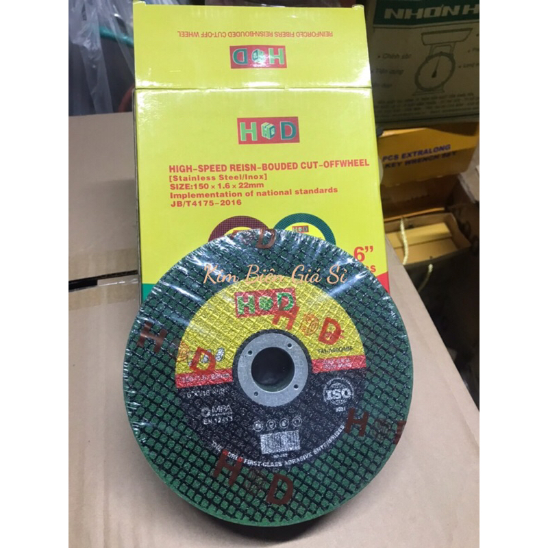 Đá Cắt Sắt,Inox HD 150mm x 1.6 x 22mm (1 Hộp 25 Viên) | Shopee Việt Nam