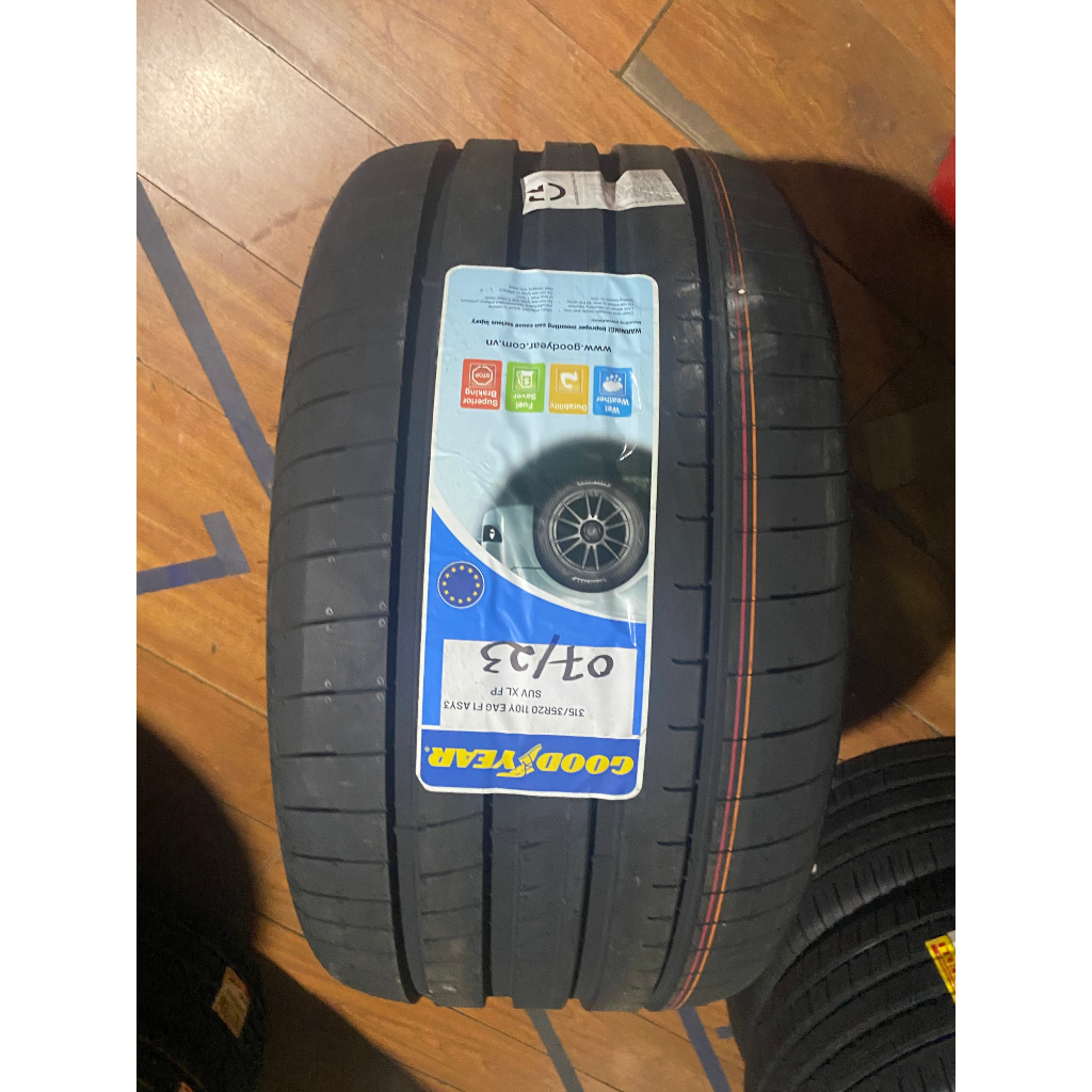 Lốp Goodyear 315/35R20 EAGLE F1 ASYMMETRIC 3 Đức ( Vinfast OE: Lux SA ...