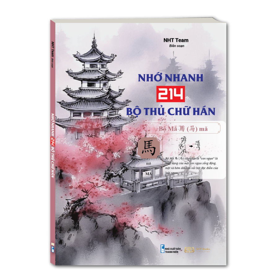 Sách - Nhớ Nhanh 214 Bộ Thủ Chữ Hán NHT Books học 214 bộ thủ qua hình ...