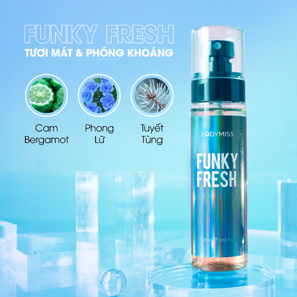 [COMBO ĐI HỌC] Combo 2 Bodymist nam BODYMISS - Funky Fresh, Hide & Seek ...