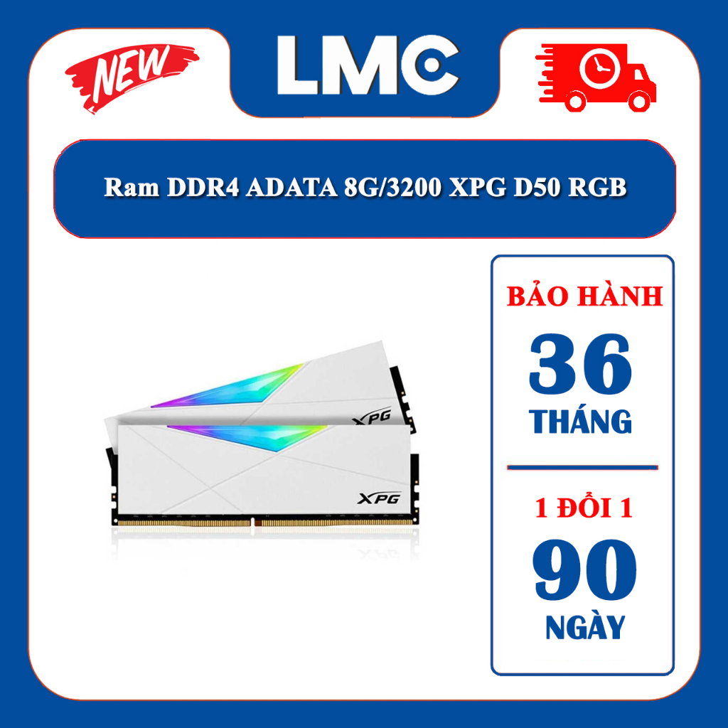 Ram DDR4 Adata 8G/3200 XPG Spectrix D50 RGB | Shopee Việt Nam