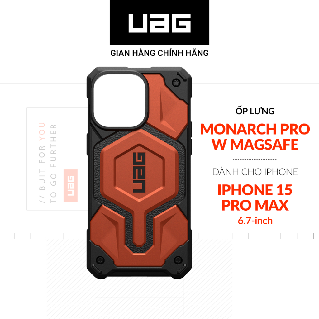 Ốp Lưng Chống Sốc UAG Monarch Pro Hỗ Trợ Sạc Magsafe Cho iPhone 15 Pro Max [6.7 INCH] | Shopee ...