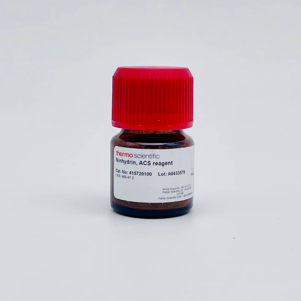 Hóa chất Ninhydrin (ACS reagent, Chai 10G, Acros, Cas 485-47-2 ...