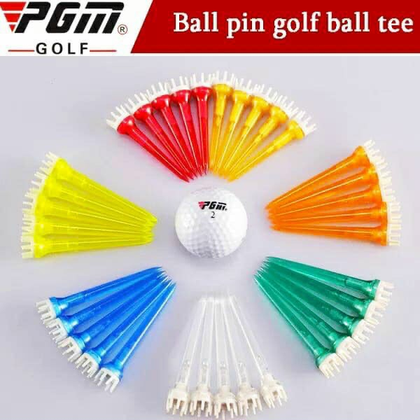 (Set 5 cái) Tee golf nhựa - Ti nhựa đỡ bóng golf - Tee nhựa nhiều kích ...