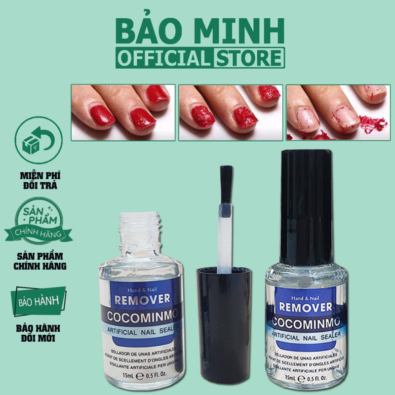 Nước phá gel Cocominmo chính hãng - phá gel lạnh không nóng móng (15ml ...