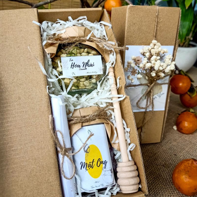 Set quà trà hoa nhài và mật ong 180ml | Shopee Việt Nam