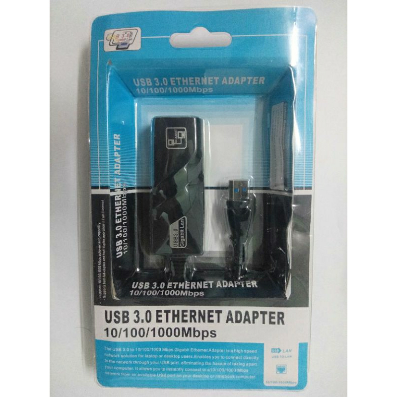 cáp chuyển usb ra lan 1gbps chip Realtek 10/100/1gbps | Shopee Việt Nam