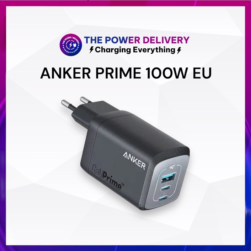 Bộ sạc nhanh Anker 737 Prime A2343 100W USB C GaN, hỗ trợ PPS 2.0, PD ...