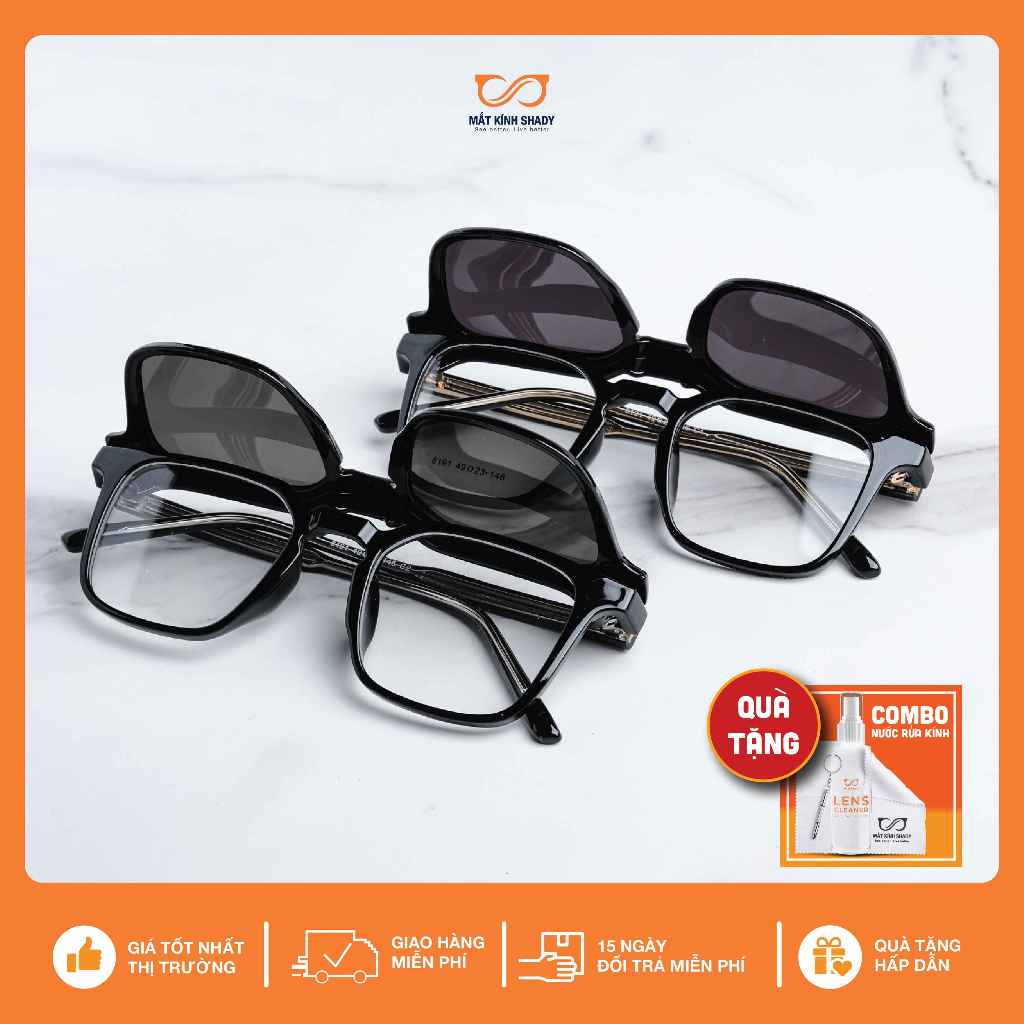 Gọng Kính Cận Nhựa Đa Năng Shady Unisex G2320 (Nhiều Màu) | Shopee Việt Nam