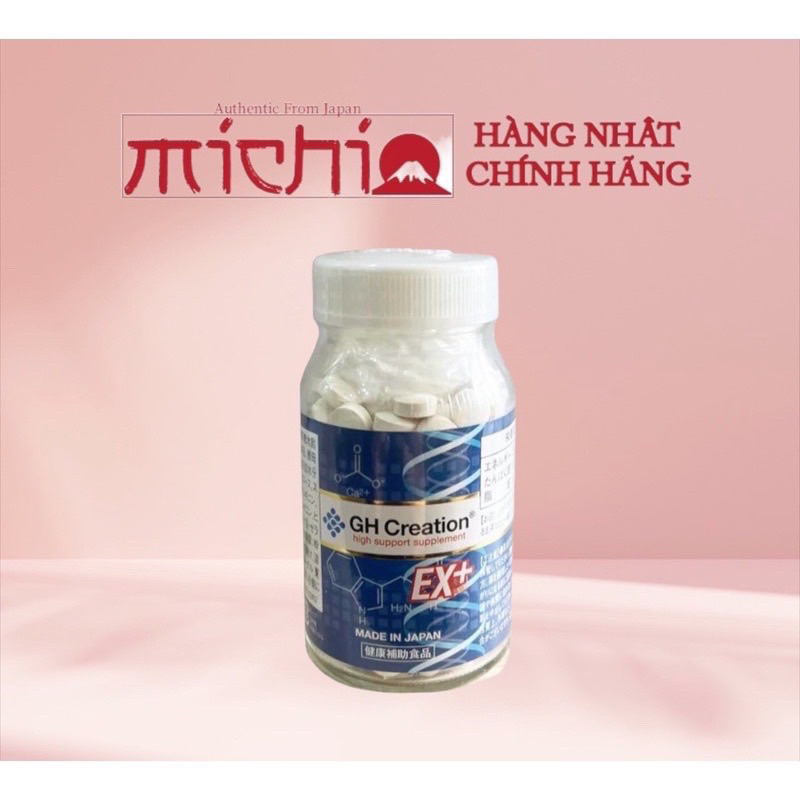 [Hàng chuẩn nội địa] Viên uống hỗ trợ tăng chiều cao GH Creation EX+ ...