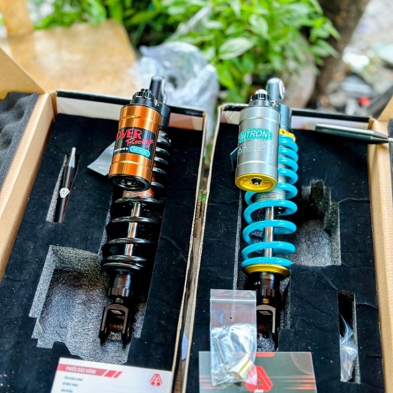 Phuộc Nitron AT Over Racing Vario/Click Chính Hãng 3 tăng chỉnh ...