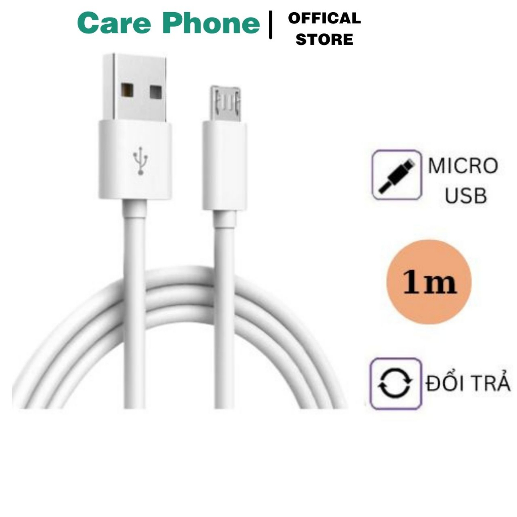 Dây cáp sạc Micro USB 2A sạc ổn định cho tất cả các dòng điện thoại bảo ...