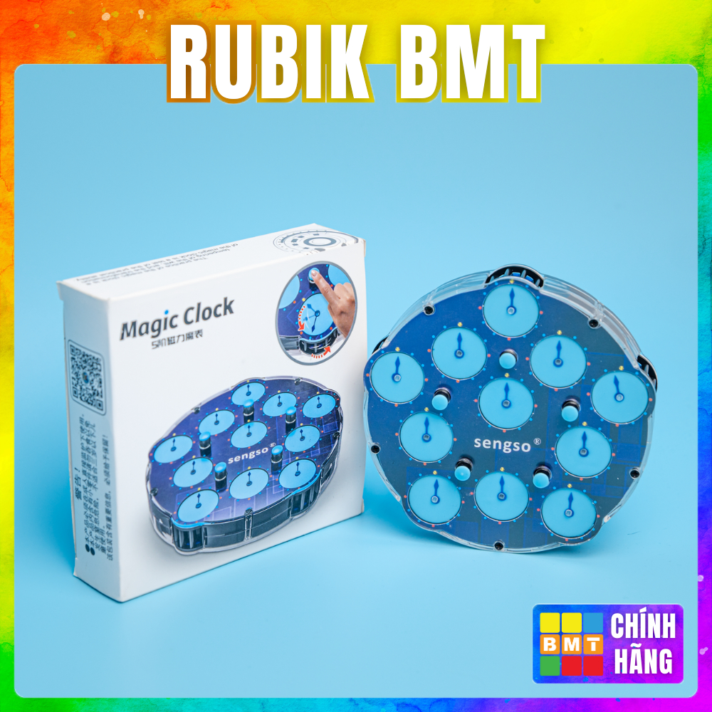 Rubik Clock Shengshou Magnetic Có Nam Châm, Rubic Biến Thể Clock 5x5 ...