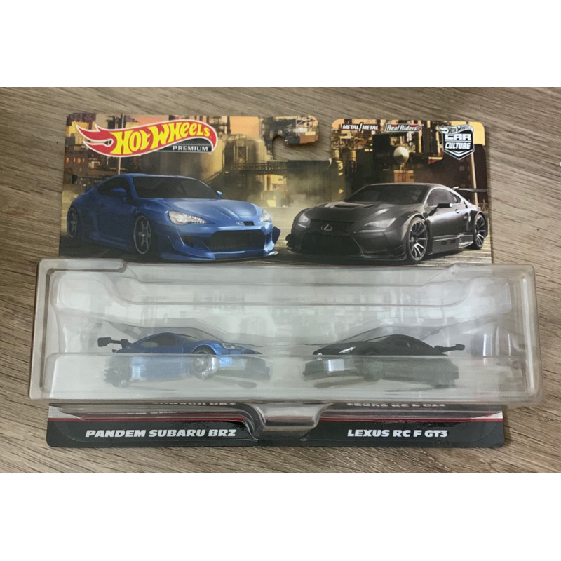 Hot Wheels Premium 2-Pack Pandem Subaru BRZ Lexus RC F GT3 | Shopee Việt Nam