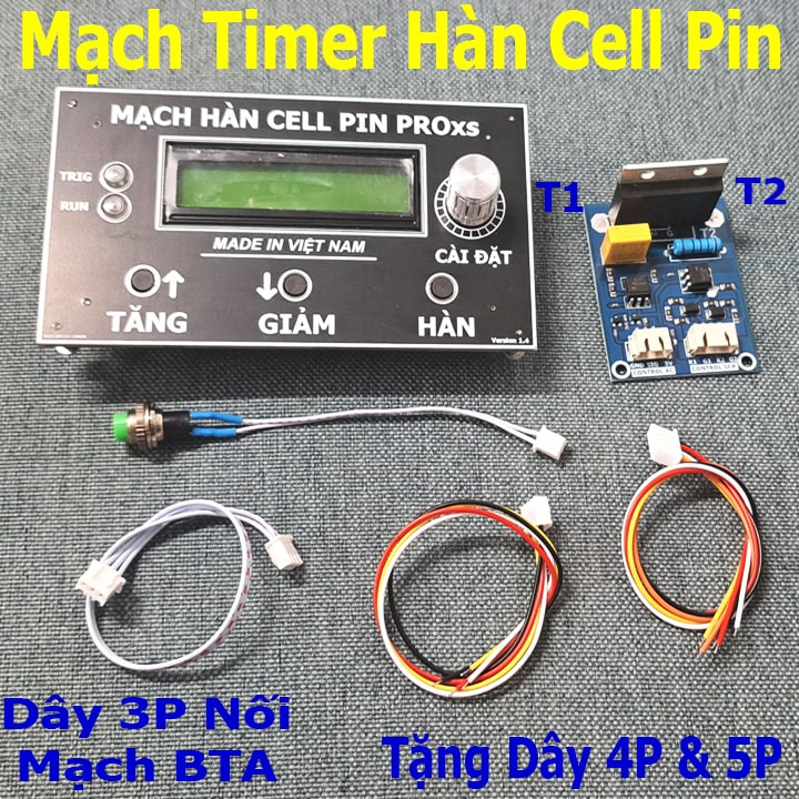 Mạch Timer Hàn Cell Pin Xung Kép Nhớ 5 Chương Trình Tích Hợp điều Khiển Trục Z Shopee Việt Nam