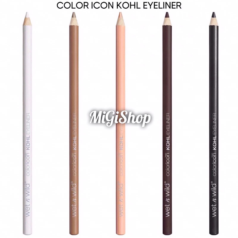 Chì Kẻ Mắt Wet N Wild Color Icon Kohl Eyeliner Pencil 1,4g | Shopee ...