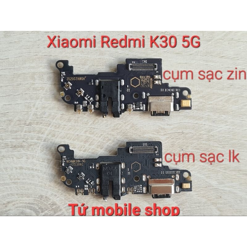 Cụm sạc zin Xiaomi Redmi K30 5G , Redmi K30i (không xài cho bản 4G) | Shopee Việt Nam