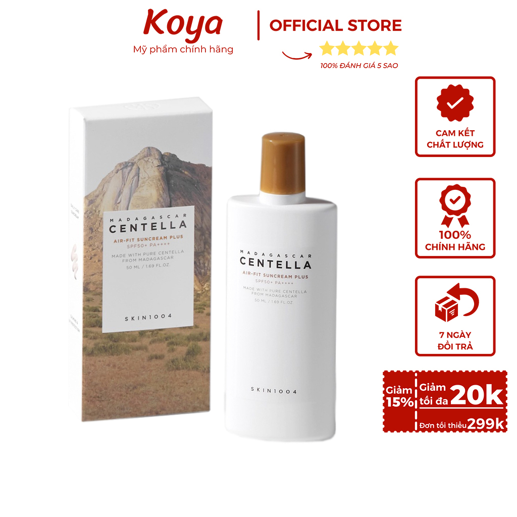 Kem chống nắng Centella skin 1004 [CHÍNH HÃNG] cho da dầu và da nhậy ...