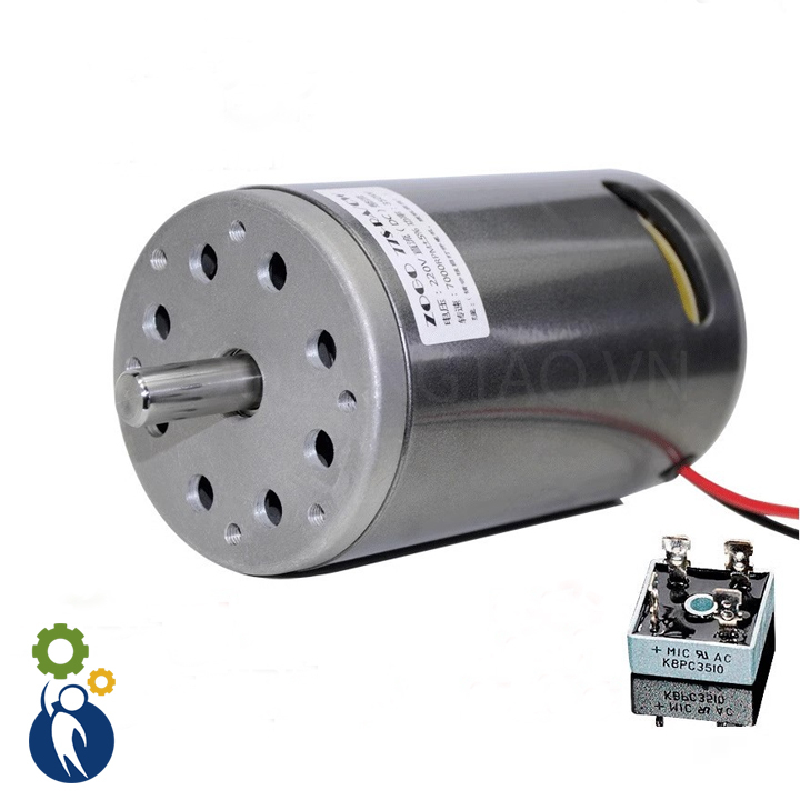 Motor 220V 350W 7000rpm ZORO 77S-RA/CW Tặng Kèm Diot | Shopee Việt Nam