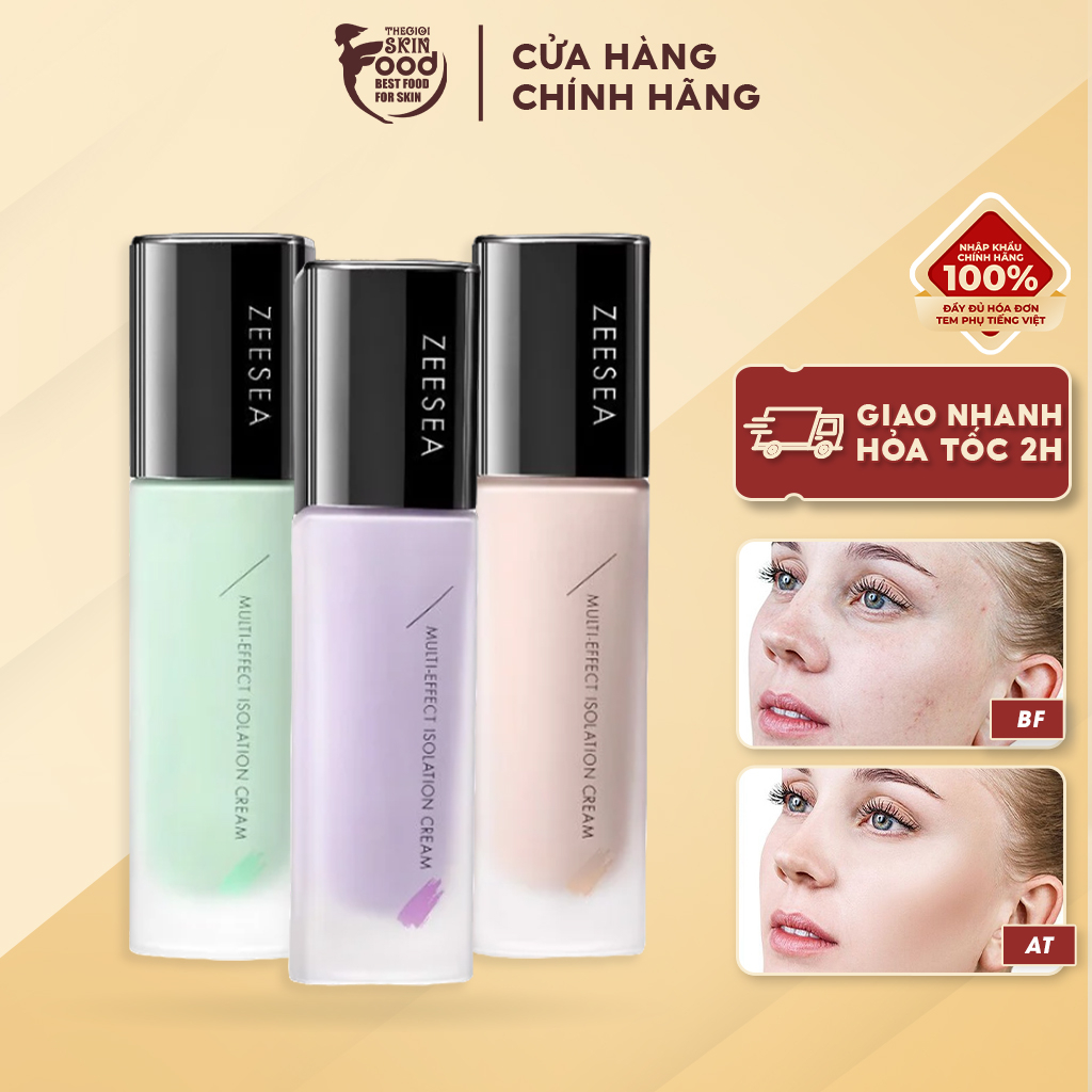 [NHẬP KHẨU] Kem Lót Trang Điểm Kiềm Dầu, Nâng Tông Tự Nhiên, Che Khuyết Điểm ZEESEA Multi-Effect ...