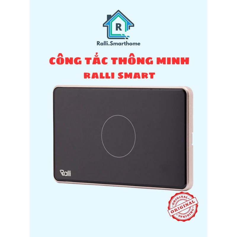 Công tắc thông minh cảm ứng Rạng Đông Ralli CTCU.BLE CN.01T Bluetooth 1 nút bấm | Shopee Việt Nam
