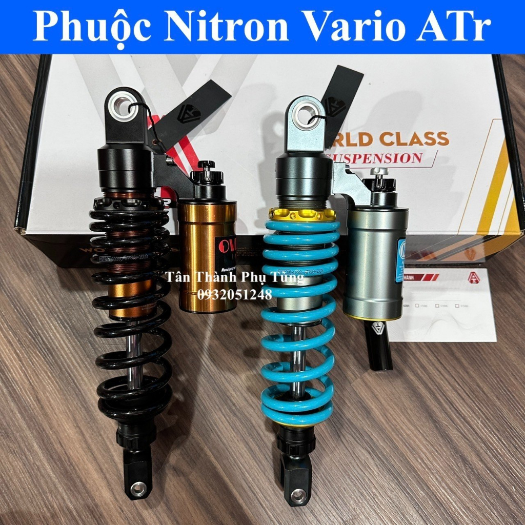 Phuộc Nitron Over Racing Vario, Vision ATr chính hãng, BH 1 năm ...