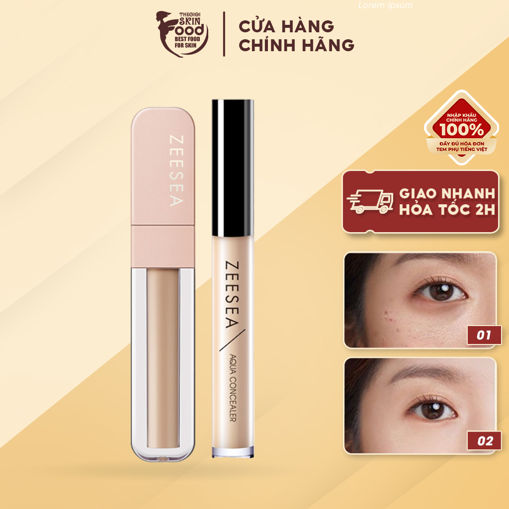[NHẬP KHẨU] Kem Che Khuyết Điểm, Che Phủ Tự Nhiên ZEESEA Aqua, Mist ...