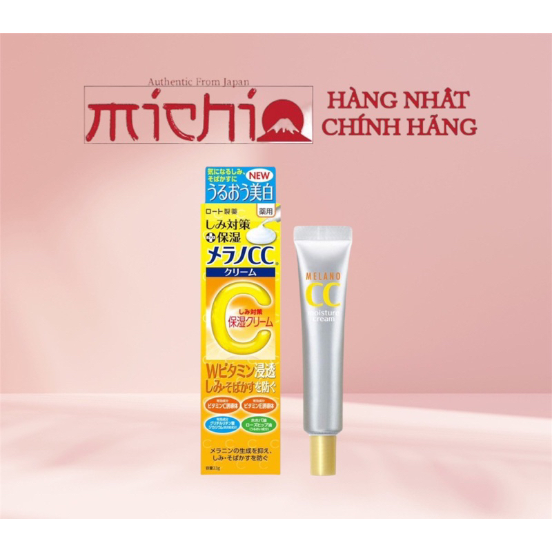 Kem dưỡng trắng da loại bỏ thâm mụn Melano Cc Cream 23g Nhật Bản | Shopee Việt Nam