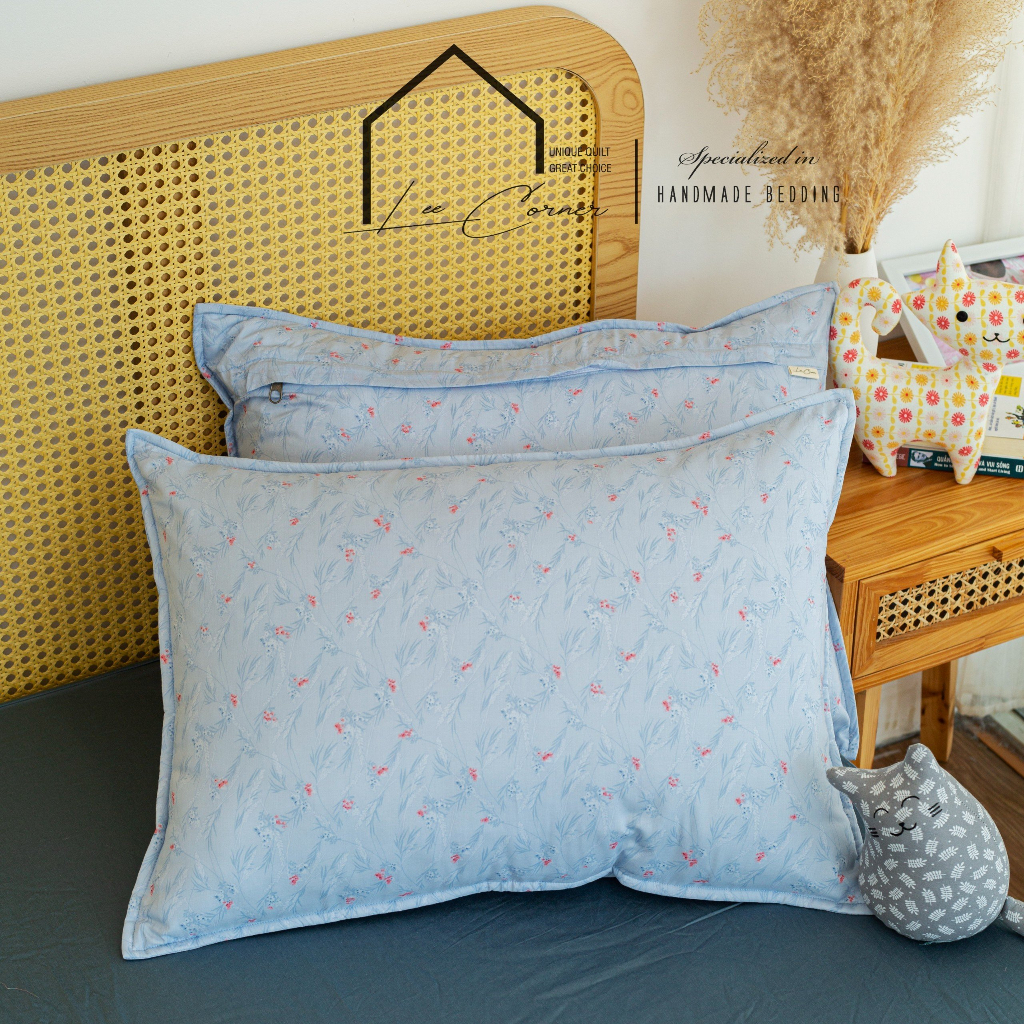 Vỏ gối 45x65cm, 50x70cm Lụa Modal Micro nhiều hoạ tiết LEE CORNER áo gối cao cấp | Shopee Việt Nam