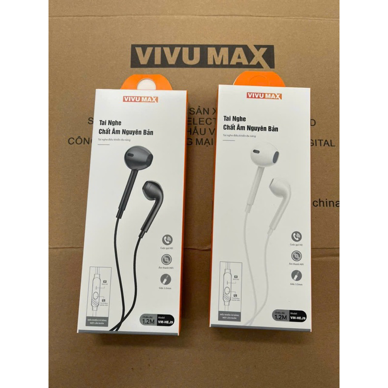 Tai nghe giá rẻ Vivumax J9 - Jack cắm 3.5mm, có mic - Hàng Chính Hãng ...