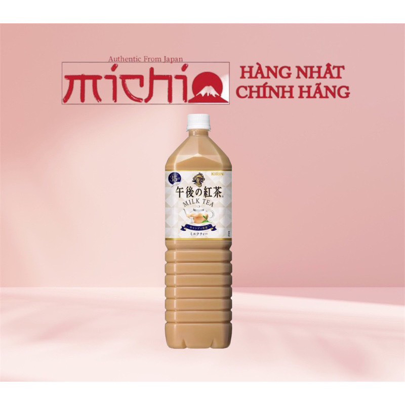 Trà sữa Kirin milk tea 1.5L [ Made in Japan ] Sữa bò tươi và hồng trà thơm ngon, không chất hóa ...