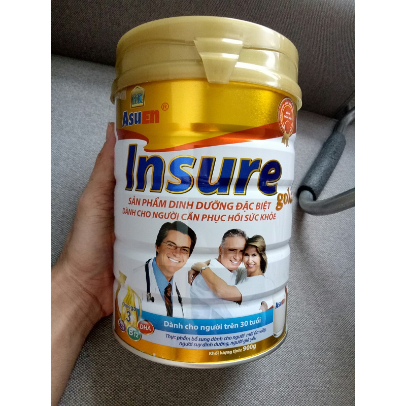 Sữa bột Asuen Insure Gold 900g - Dành cho người hồi phục sau bị bệnh ...