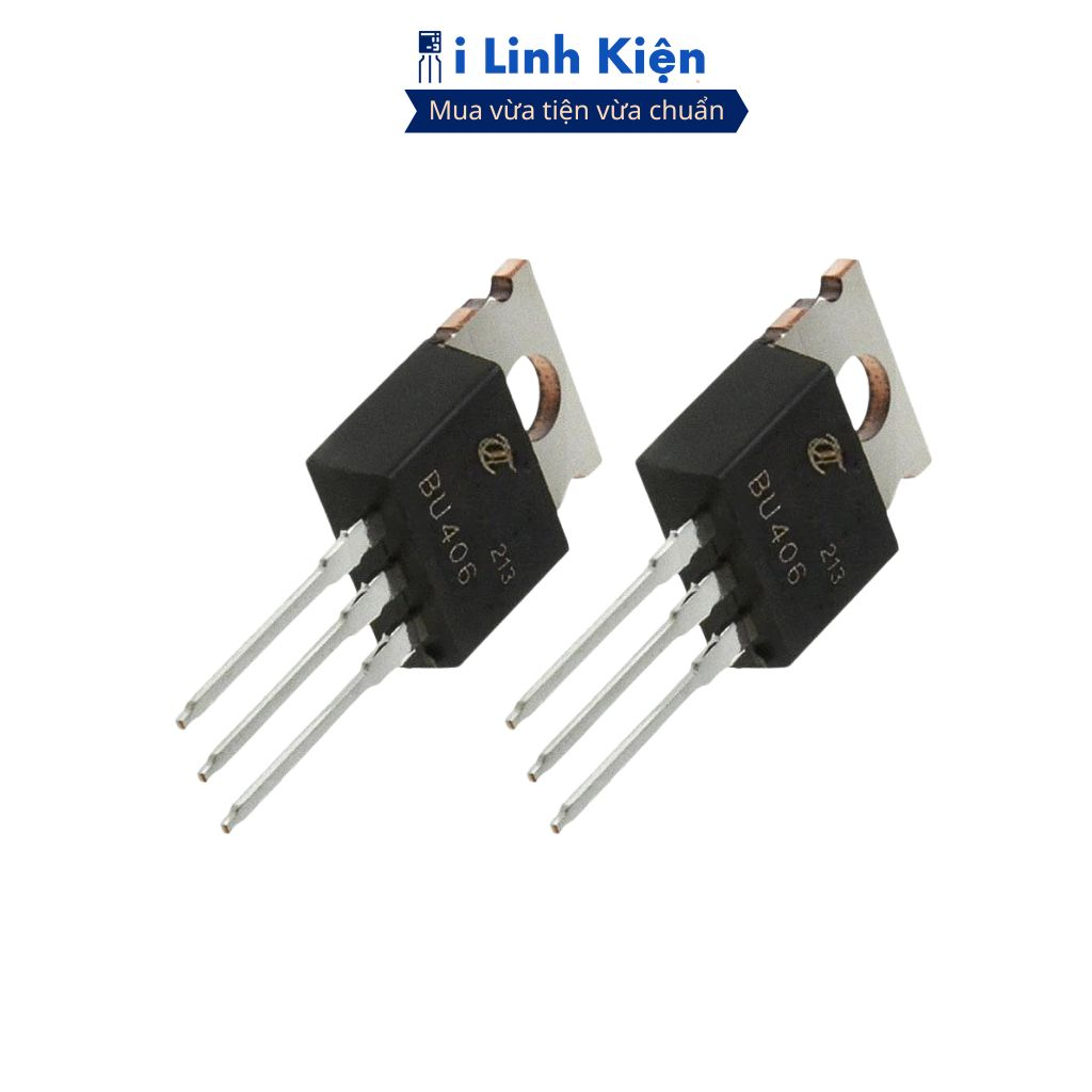 BU406 NPN Transistor 7A 400V TO-220 Fairchild chính hãng chất lượng tốt ilinhkien | Shopee Việt Nam