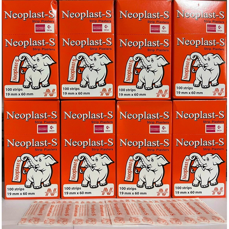 Băng Keo Cá Nhân Con Voi Neoplast-S - Hộp 100 miếng | Shopee Việt Nam
