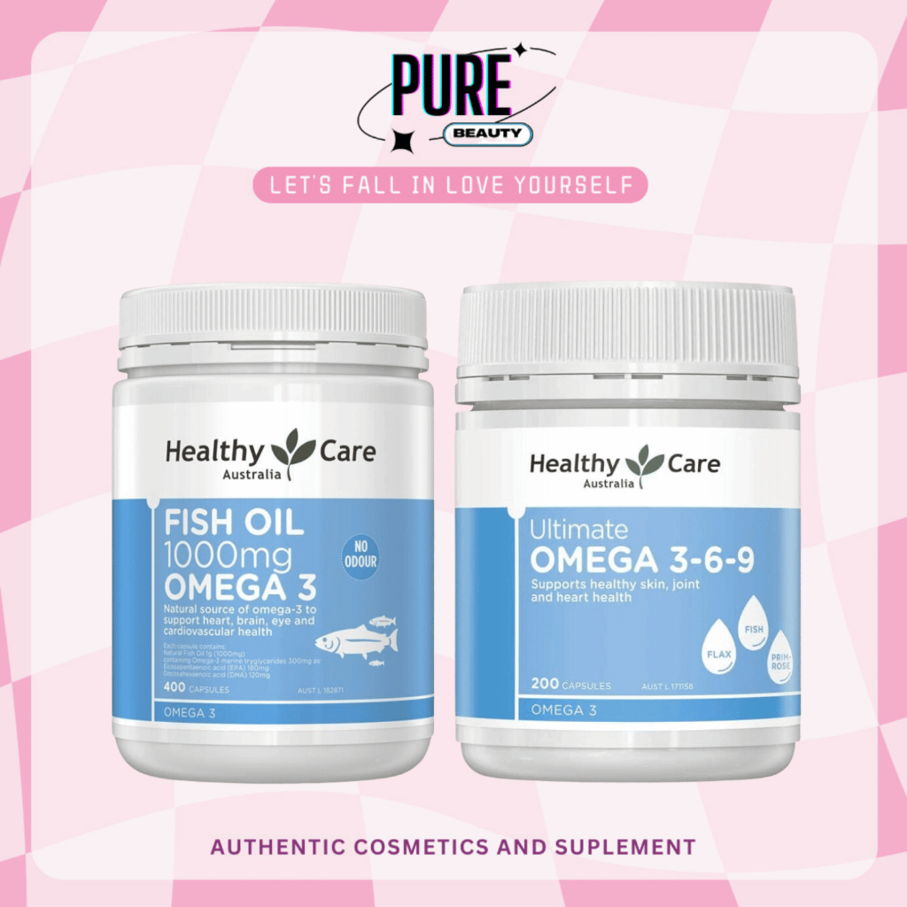 Viên Uống Dầu Cá Fish Oil Bảo Vệ Sức Khỏe HealthyCare Omega Úc | Shopee ...