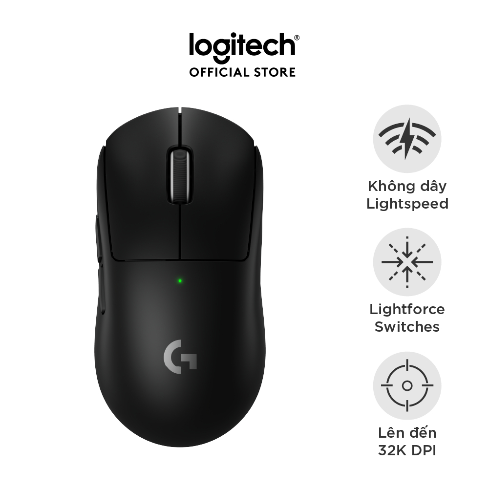 [Version 2] Chuột gaming Logitech G PRO X SUPERLIGHT 2 Lightspeed ...