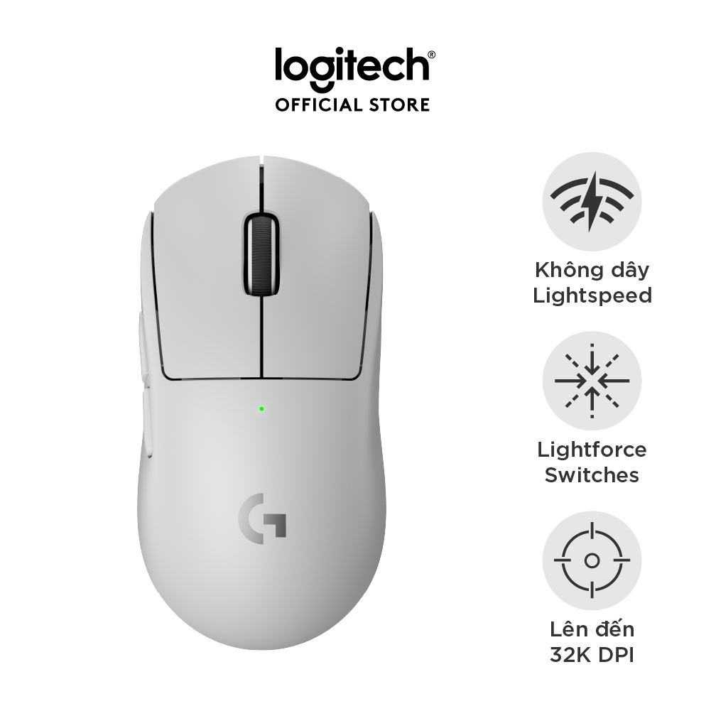 [Version 2] Chuột gaming Logitech G PRO X SUPERLIGHT 2 Lightspeed ...