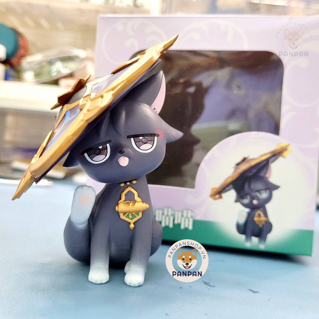 [CÓ SẴN] Mô hình Genshin Impact mèo - Figure Scaramouche, Diluc, Keqing ...