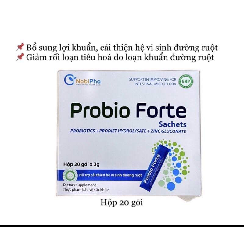 Men vi sinh PROBIO FORTE gói bột (20 gói) | Shopee Việt Nam