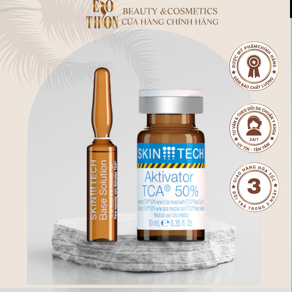 Skintech Easy TCA Pain Control - Peel TCA xử lý sẹo rỗ, nếp nhăn, lỗ chân lông, mụn, thâm nám ...