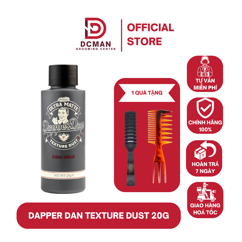[Chính Hãng] Bột Tạo Phồng Dapper Dan Texture Dust 20g | Shopee Việt Nam