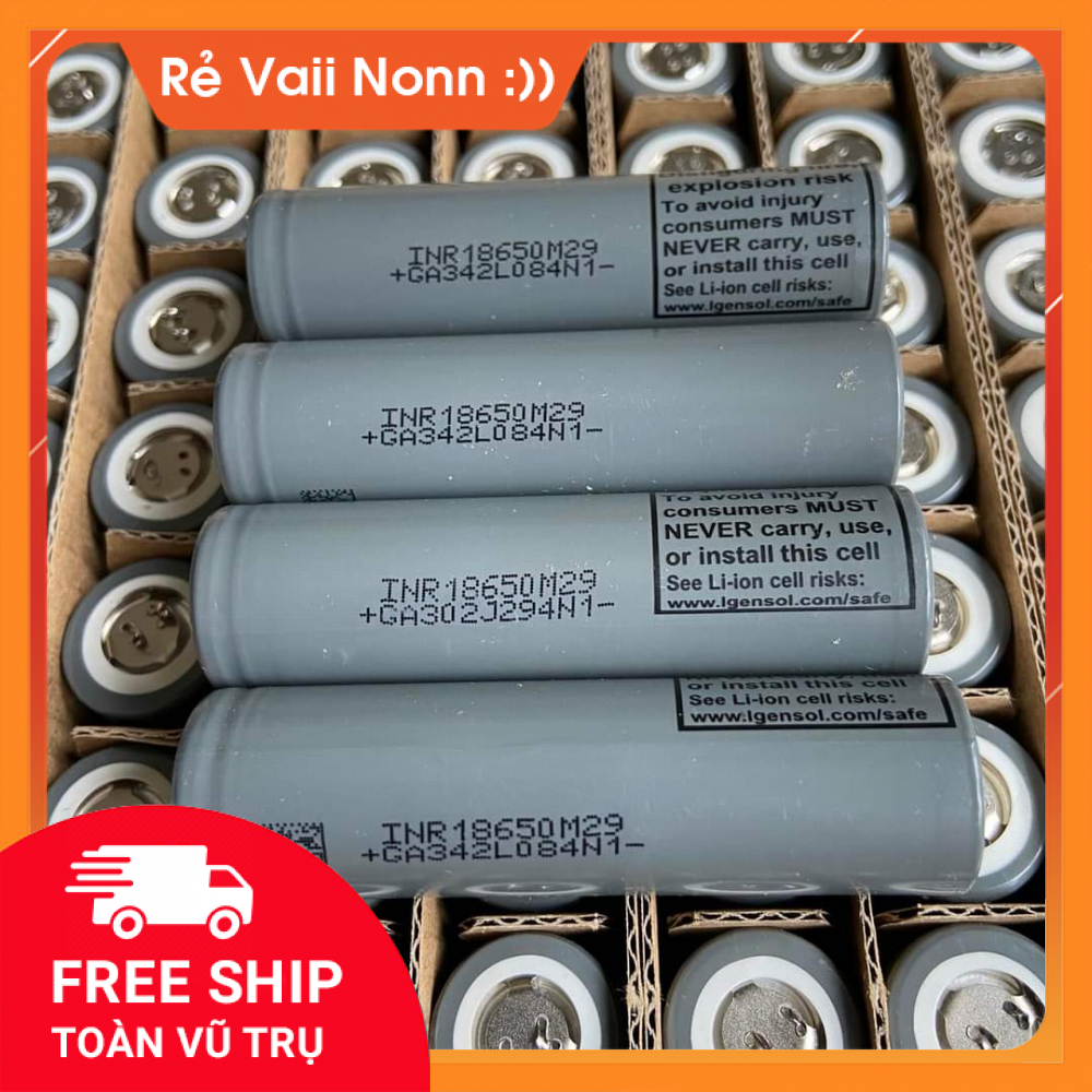 Pin 18650 LG CHEM 28000 - 3200mAh - 3.7V tháo khối [ Mua 15 cell tặng 1 ...