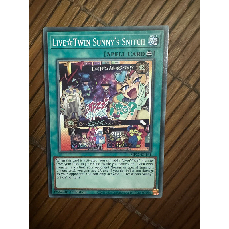 bài yugioh: live twin sunny’s snitch | Shopee Việt Nam