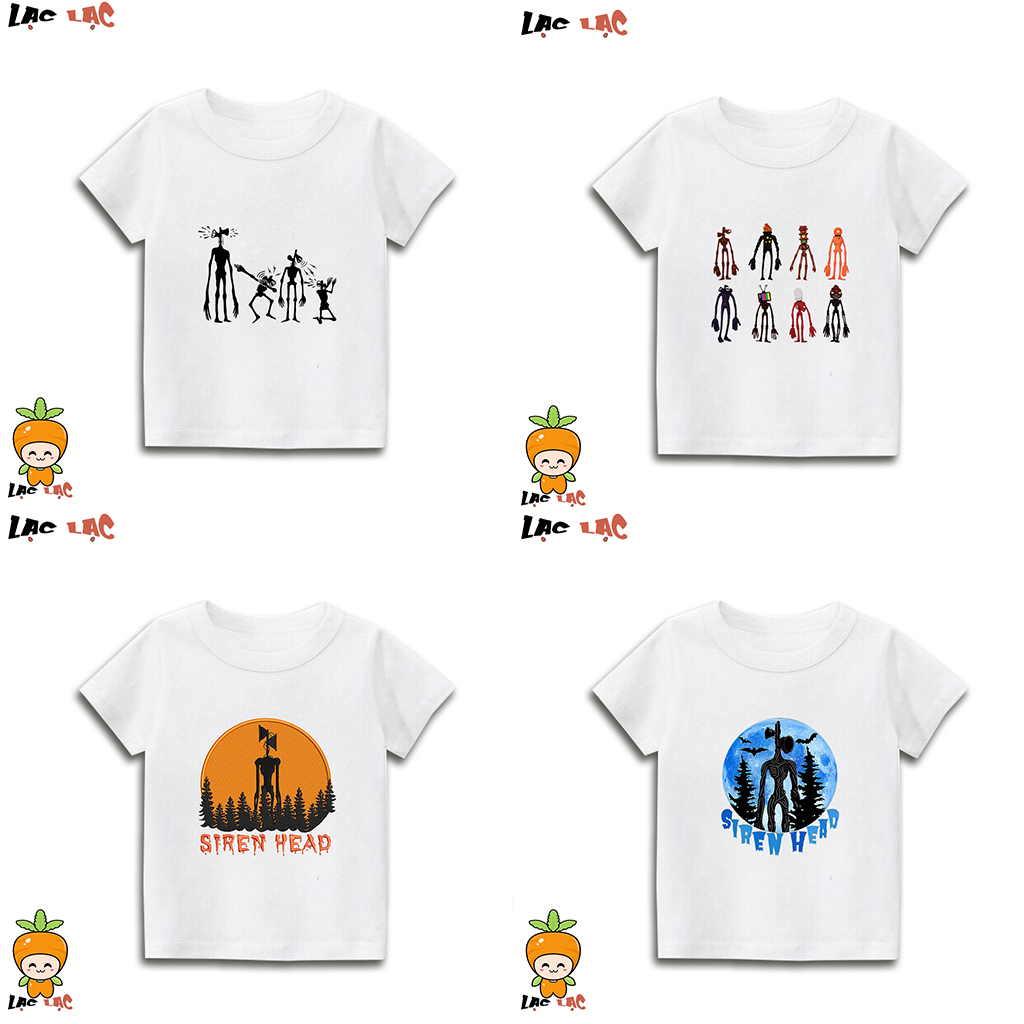 [ LAC LAC ] Áo Thun Hình Nhân Vật Siren Head Scp Foundation Scp 6789 ...
