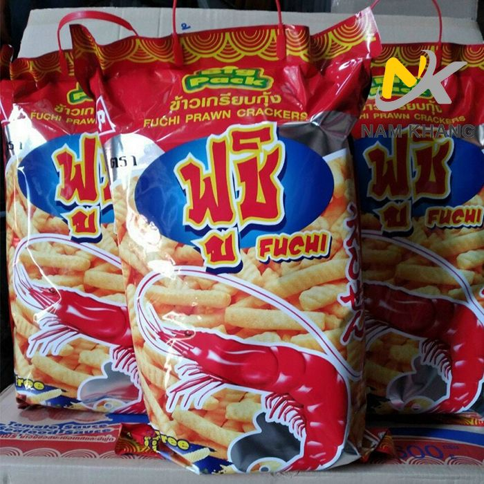 Bánh Snack Khổng Lồ Fuchi Thái Lan 600gam vị bắp vị tôm | Shopee Việt Nam