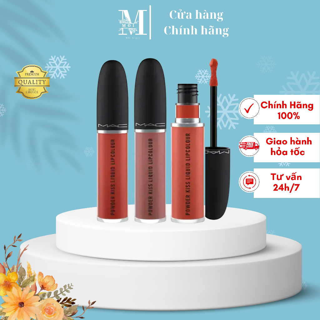 Son MAC kem Powder kis liquid lipcolour - Full 5ml, MOI Store | Shopee ...