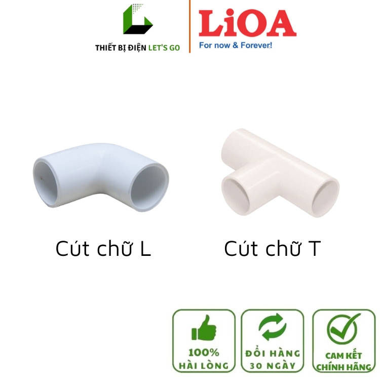 Cút Chữ L, T Không Nắp Che Phi 16,20,25,32 LiOA/SINO [CHÍNH HÃNG] | Shopee Việt Nam