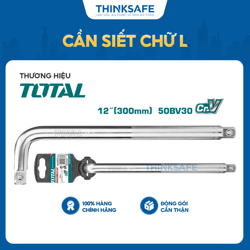 Cần siết tay cầm chữ L Total THLHD12121 chiều dài 12 inch 300mm chất ...