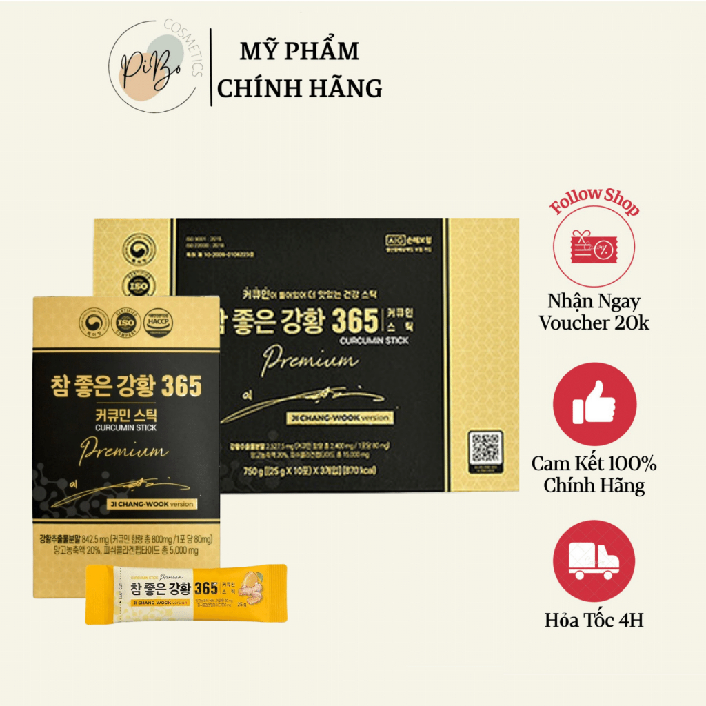 Thạch Nghệ Vị Xoài 365 Curcumin Jelly Nano Hàn Quốc - Date 08.2025 ...